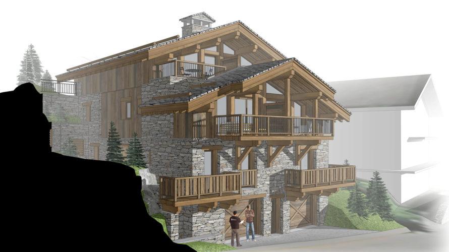 Luxury, individual chalet for sale in Saint Martin de Belleville - Les ...