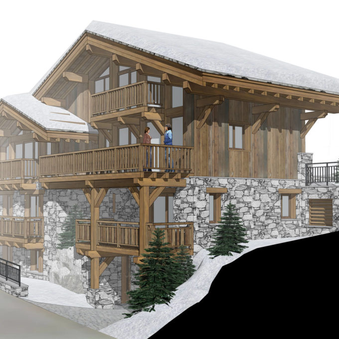 Luxury, individual chalet for sale in Saint Martin de Belleville - Les ...