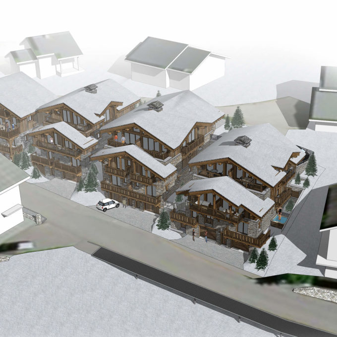 Luxury, individual chalet for sale in Saint Martin de Belleville - Les ...