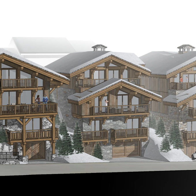 Luxury, individual chalet for sale in Saint Martin de Belleville - Les ...